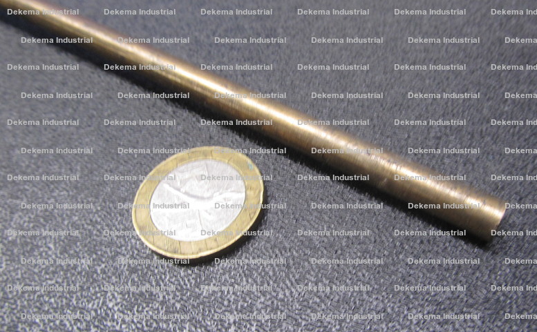 544 Phosphor Bronze Round Rods, H04 Hard Temper, ASTM B139