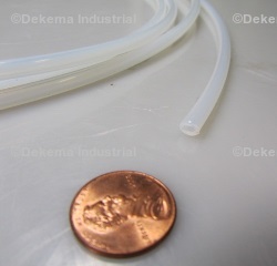 PTFE Extruded Virgin Tubing and Tubes, .062 to .875 Diameters
